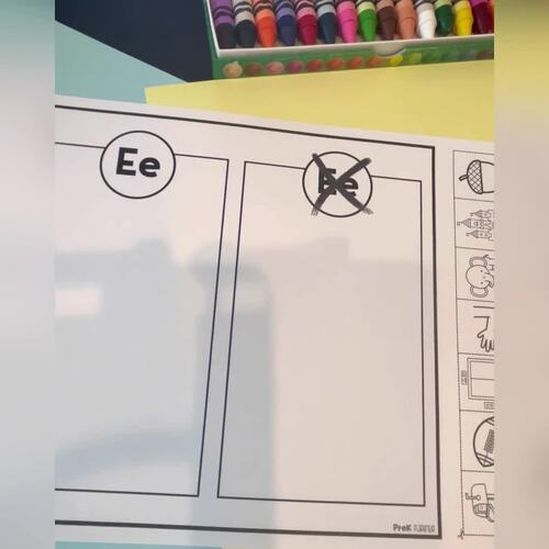 Letter Sound Sort by PreK Partner | TPT