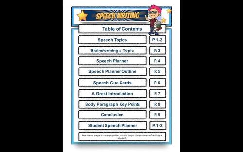 Language Education: Speech Writing Powerpoint Presentation by Geis19