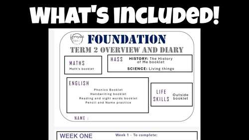 Prep - FULL Term 1 program - Homeschooling - Everything you need!