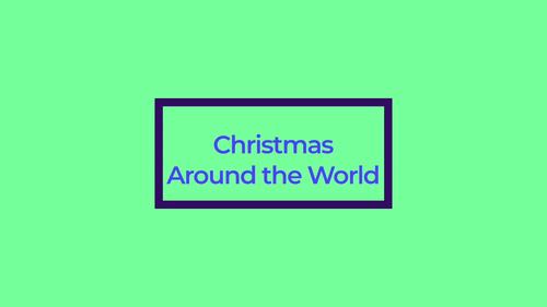 Christmas Around the World Research Project by Tess the Krafty Teacher