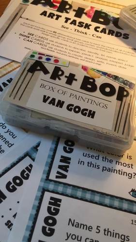 Henri Matisse - Famous Artist Activity Cards - Art Unit - SPANISH VERSION