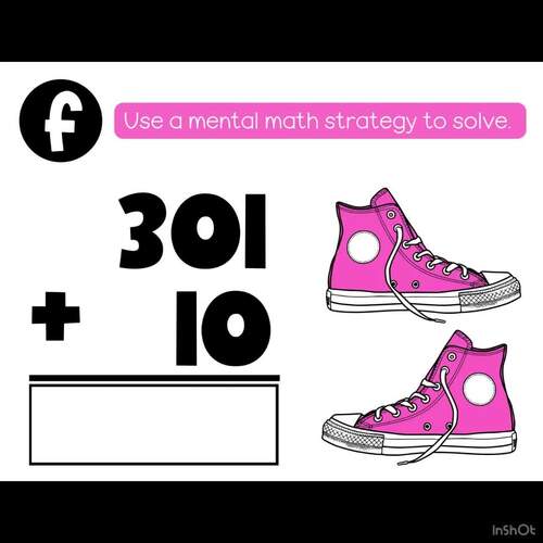 Mental Math | Add and Subtract +- 10 within 1000 Task Cards | TPT