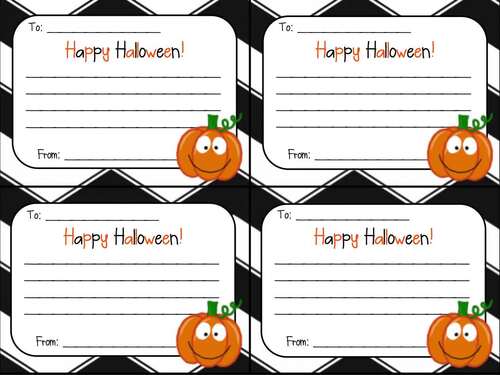 Cute Halloween Candy Gram (Boo Gram) for Students, Team, Coworkers