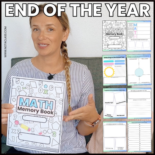Free 4th Grade End of Year Math Worksheet Videos | TPT