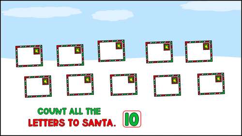 Christmas Counting | Interactive Slide Show | PreK | Early Intervention