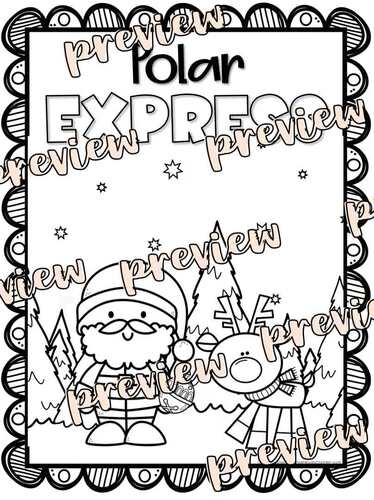 Polar Express Fun Pack Math and Literacy Activities by Anh Huynh