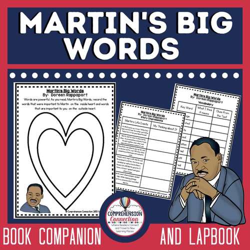 Martin's Big Words Activities for MLK Day to celebrate Martin Luther ...