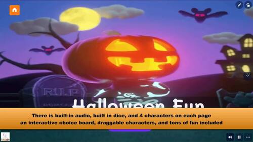 10 Interactive Halloween Board Games by Young Learners Curriculum
