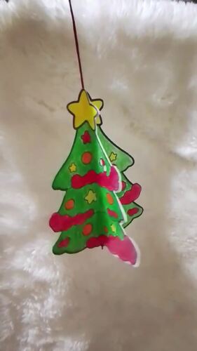Build-a-Tree Ornament Craft | Christmas Cut & Color Activity | TPT