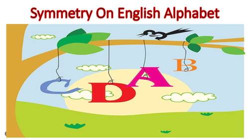 Symmetry in Alphabets Powerpoint Presentation (PPT)/Lesson/ 28 Slides Symmetry in Alphabets Powerpoint Presentation (PPT)/Lesson/ 28 Slides