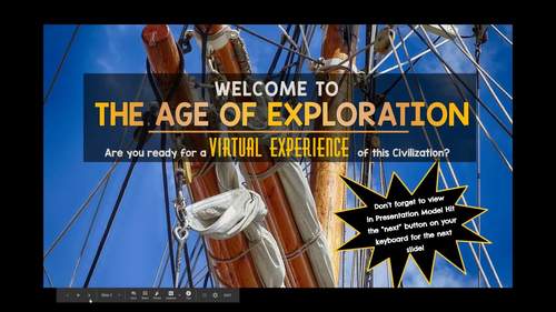 Age of Exploration Google Classroom | European Explorers Google Slides