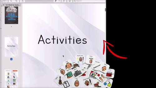 121 Communication Cards for Autism (PECS Style) by Autism 360 | TPT