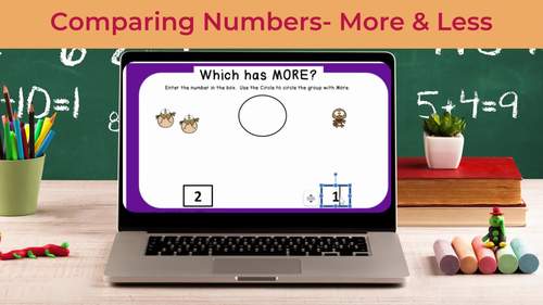 Comparing Numbers Spring by Eastern Shore Math Teacher | TPT