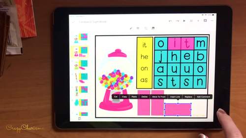 Kindergarten Sight Words Games Google Classroom by CrazyCharizma