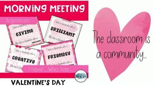 Valentine's Day Morning Meeting by The Education Flyway | TPT