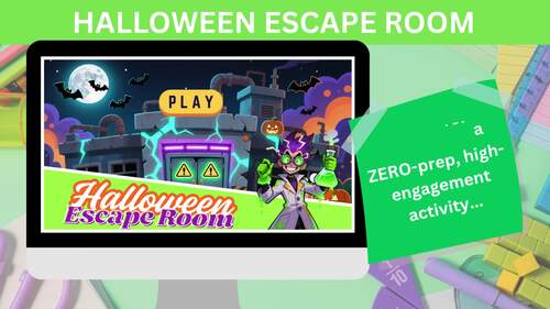 Halloween Escape Room Digital Resource | Team Building Game | Fun SEL ...