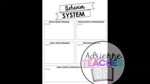 Editable Substitute (Sub) Binder, Printer Friendly Version by Adrienne ...