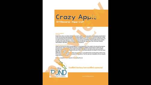 Apple Craftivity | Fall Writing Activity and Classroom Display by From ...