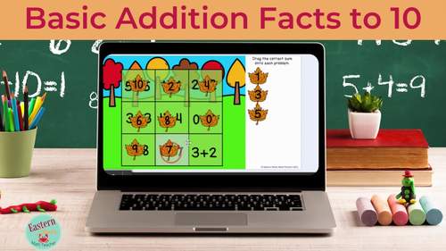 Addition Math Fact Practice by Eastern Shore Math Teacher | TPT