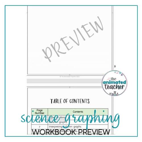 science graphing and skills activities bundle middle school | TPT