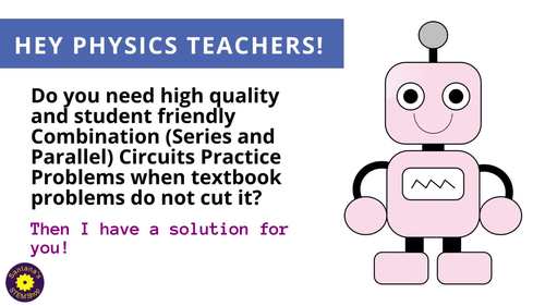 Combination Electrical Circuits Worksheets and Notes for High School ...