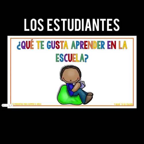 Rompehielos: 100 Preguntas by Ready to go Teacher | TPT
