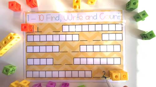Counting to 10 Activity Pack by Teach agus Inspire | TPT