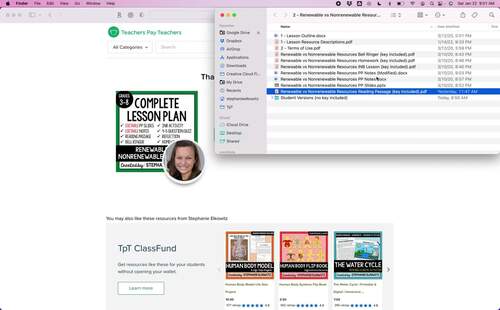 Nature of Science Lesson Bundle | Printable, Digital & Editable Components