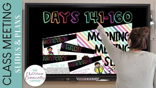 Activities for Morning Meeting with Lessons on Responsibility and ...