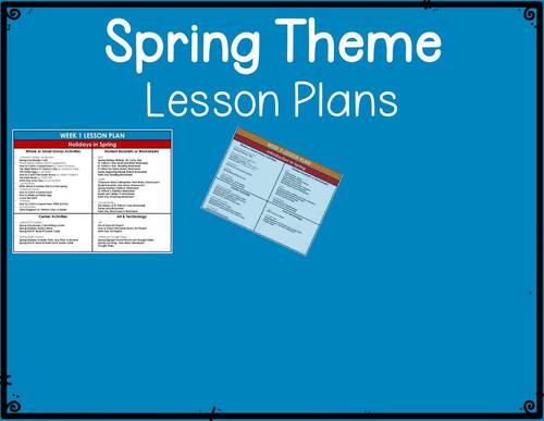 First Grade Spring Cross-Curricular Unit With Assessments & Worksheets