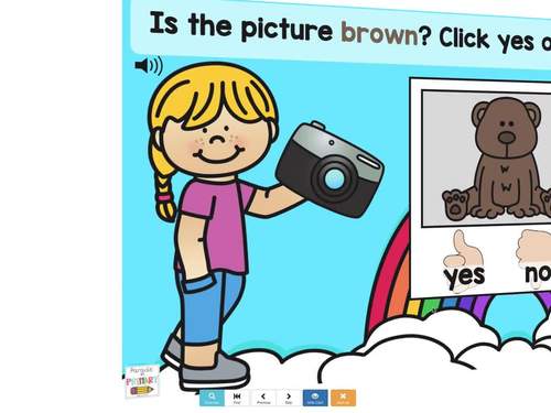 DIGITAL - Color Activities - BROWN - Distance Learning - Boom Cards ...