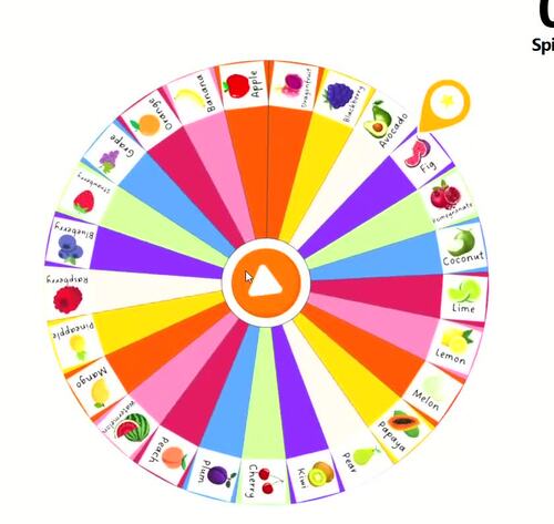 ESL Fruit Bingo Vocabulary Interactive Digital Classroom Fun PreK Grade ...