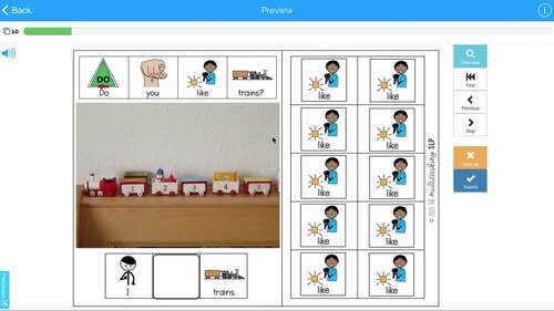 Core Word Interactive Book - LIKE | AAC | BOOM CARDS™ by The ...