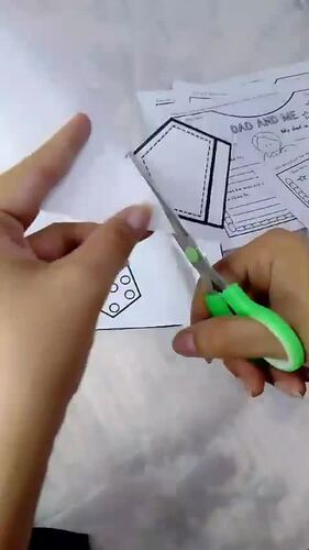 Fathers Day Card Craft Shirt Tie Craft Writing Activities 1st 2nd 3rd ...