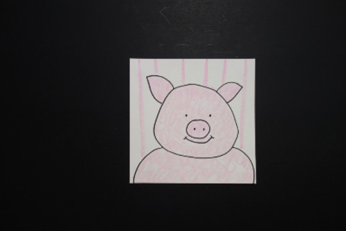 Let's Draw the Color PINK! (pig) by Patty Fernandez Artist | TPT