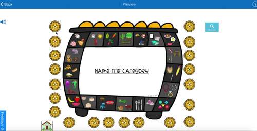 ST. PATRICK'S DAY, POT OF GOLD, LANGUAGE - DIGITAL BOOM CARDS by SLP Britt