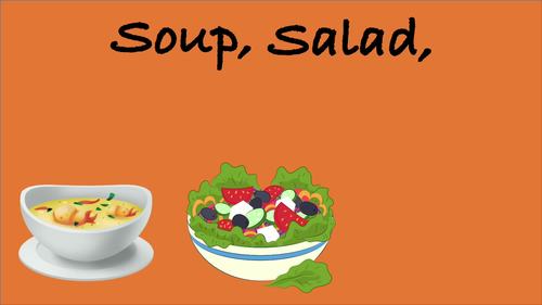 Soup, Salad, or Sandwich Game .PPT by Garvin Co | TPT