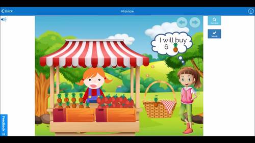 Following Commands Quantitative Concepts Produce Shop Boom Cards™ by ...