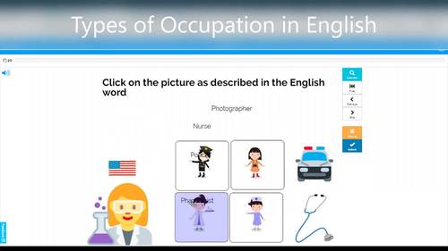 BOOM Cards™ JOBS & OCCUPATIONS English Distance Learning by Language Forum