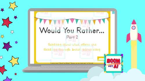 End of Year BOOM CARDS Speech Therapy social skills inferencing ...