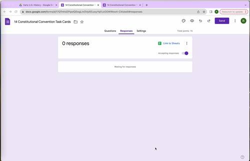 Constitutional Convention Google Digital Task Cards Activity No Prep ...