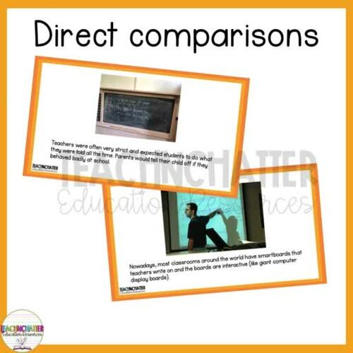 now and then school history lesson by teachnchatter | TPT