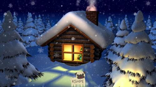 Winter Cabin Calm Meditation Music Classroom Background Relaxation for ...