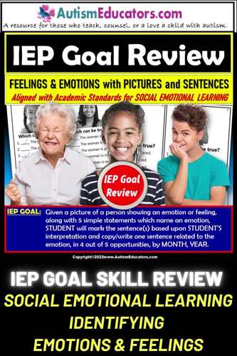 Identifying Feelings and Emotions Worksheets Social Emotional NO PREP ...