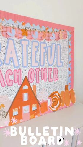 Thanksgiving Classroom Decor Bundle by Bloom With Bridgette | TPT