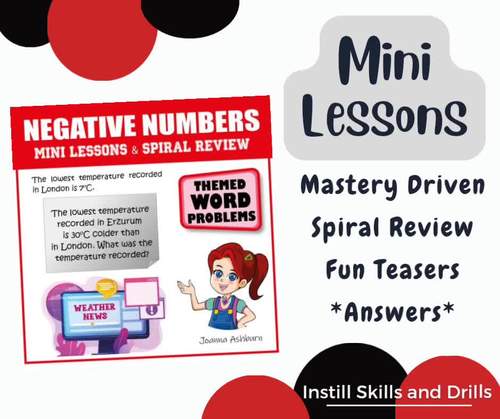 Adding and Subtracting Integers Word Problems Activities | Weather Forecast