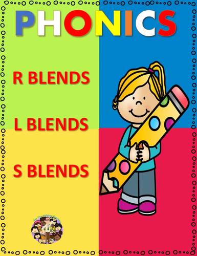 Phonics R,S, and L Blends PDF by Me The Helping Teacher | TPT
