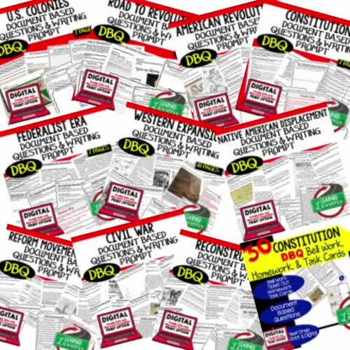Reform Movements DBQ, Document Based Questions Google and Print | TPT