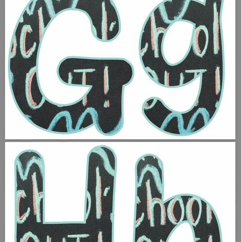 SCHOOL'S OUT/SUMMER HOLIDAYS Themed Letters, Numbers & Bunting BULLETIN ...