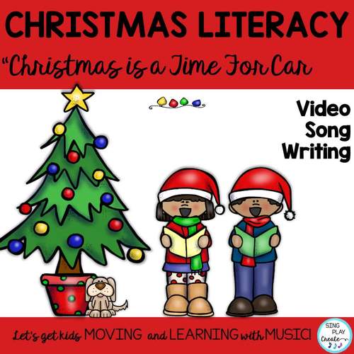 Christmas Read and Sing Literacy Activities: "Christmas Caring" Video ...